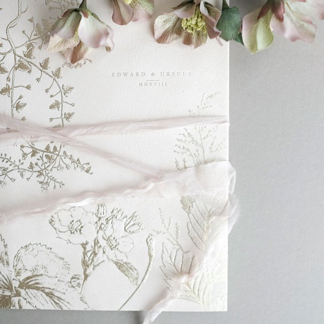 Ursula and Edward — Veronica Halim Calligraphy